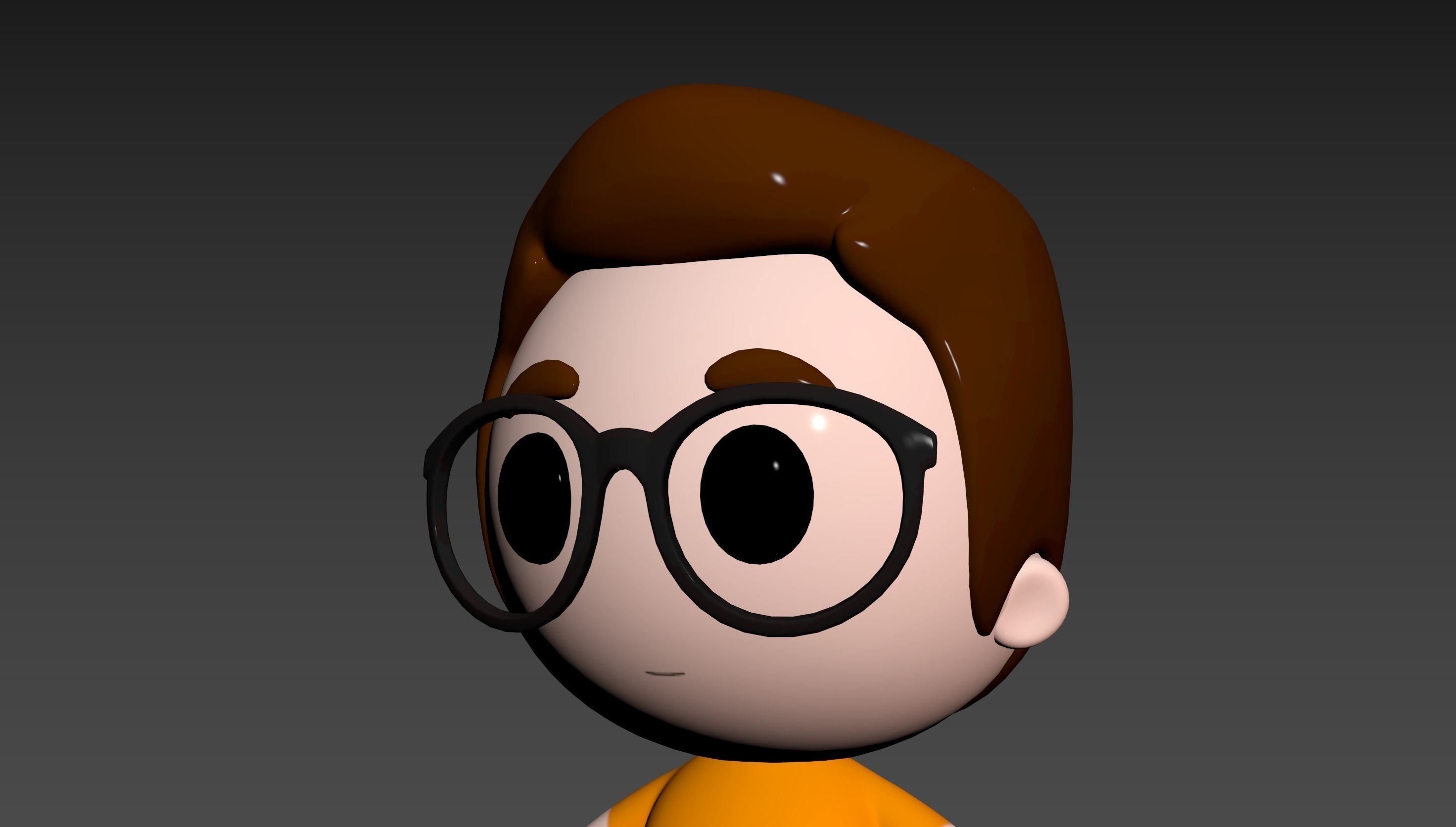 Character215 Rigged Little Boy 3D model rigged | CGTrader