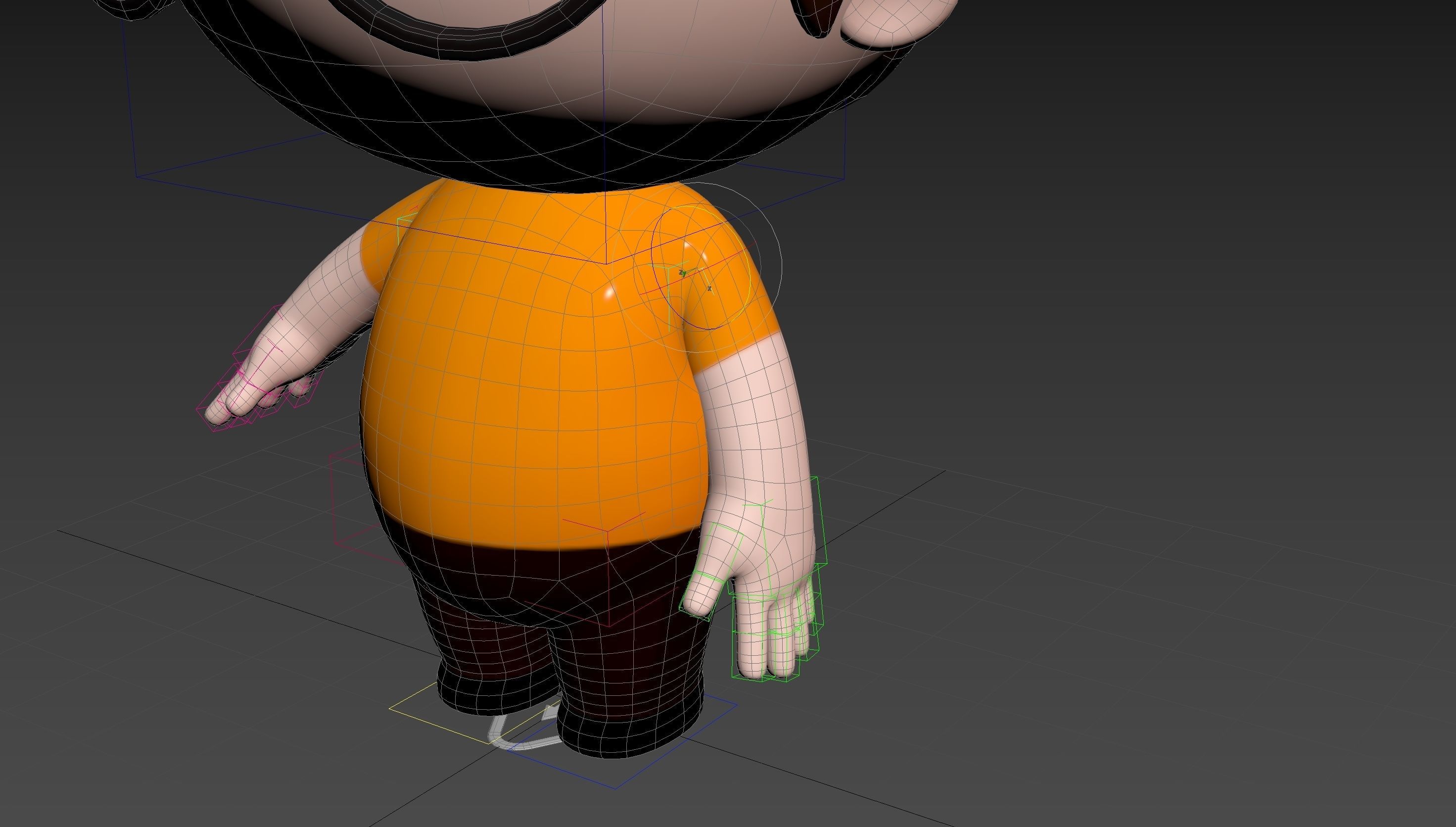 Character215 Rigged Little Boy 3D model rigged | CGTrader