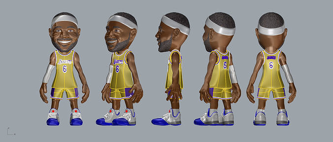 Lebron James 3D model 3D printable | CGTrader