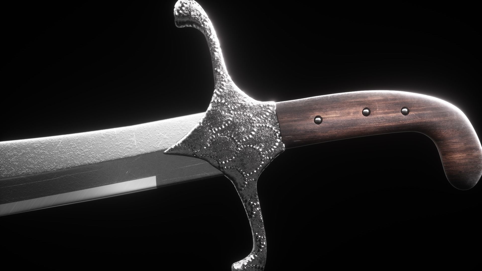 Sword of Imam Ali 3D model | CGTrader