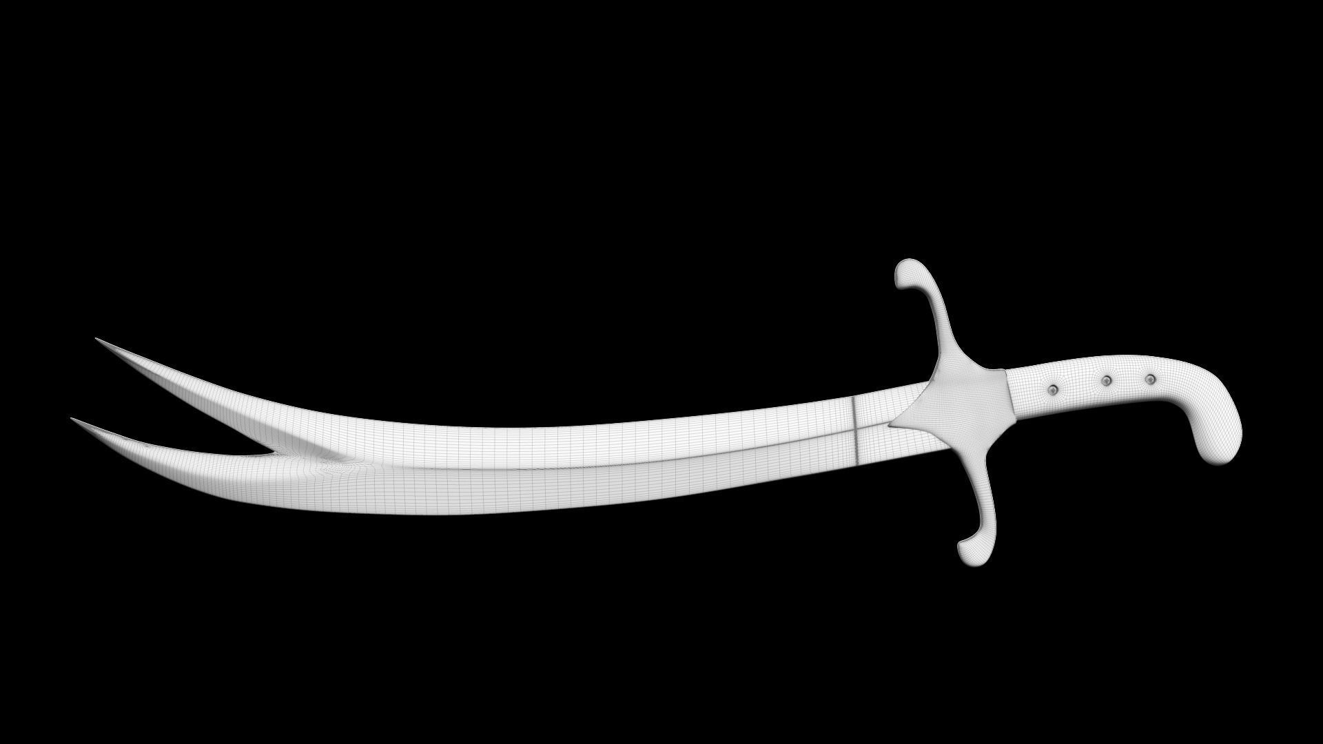 Sword of Imam Ali 3D model | CGTrader