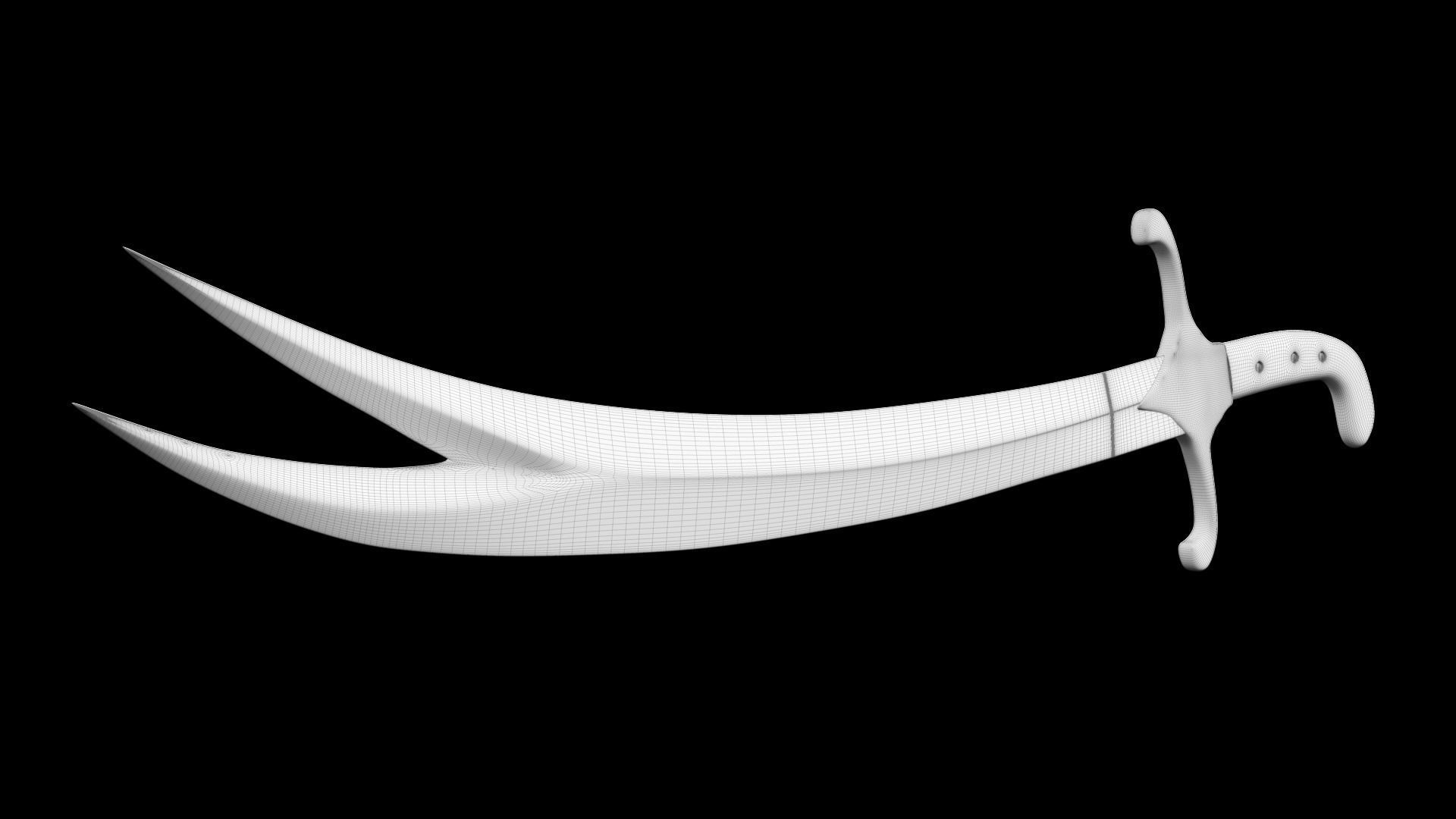 Sword of Imam Ali 3D model | CGTrader