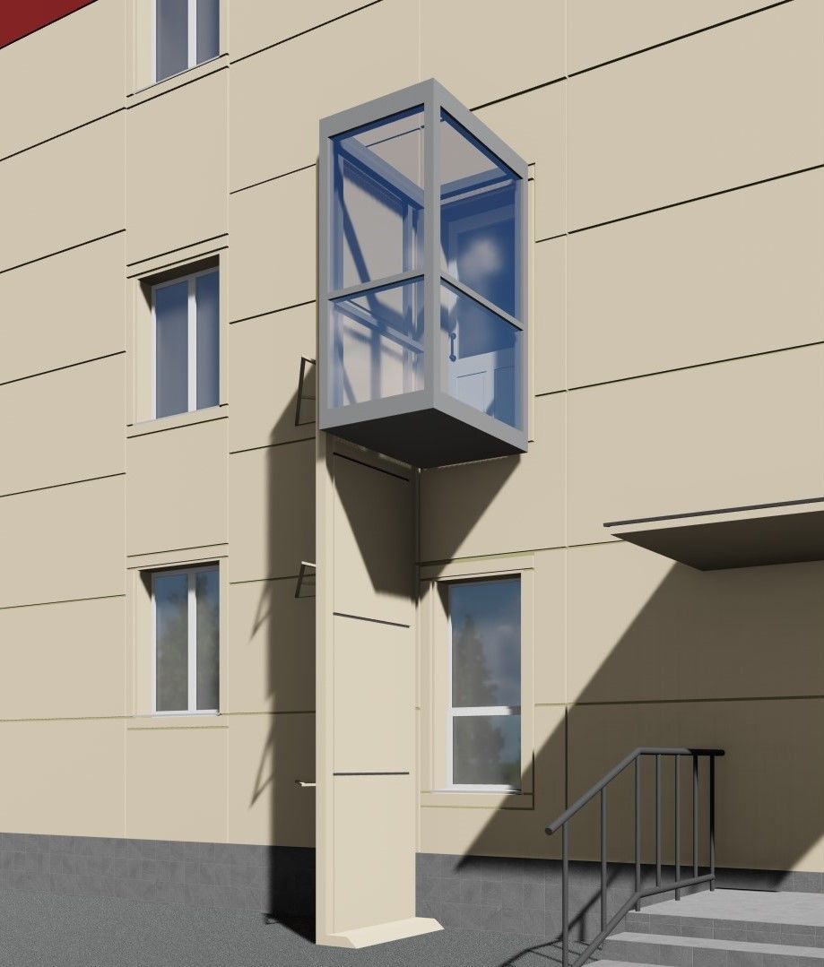 3d model of the elevator free 3D model | CGTrader