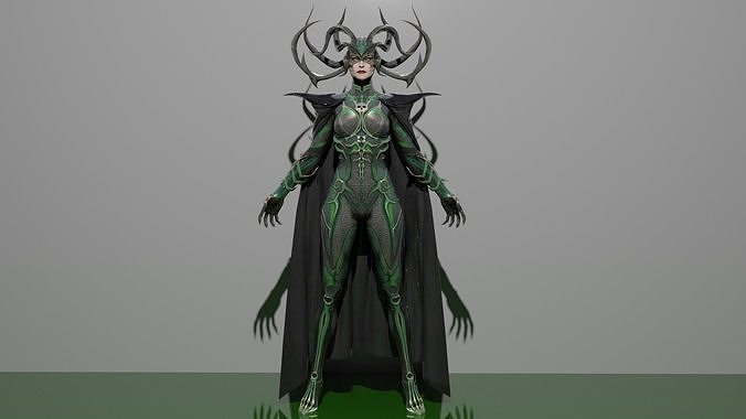 Helaa female loki 3D model rigged | CGTrader
