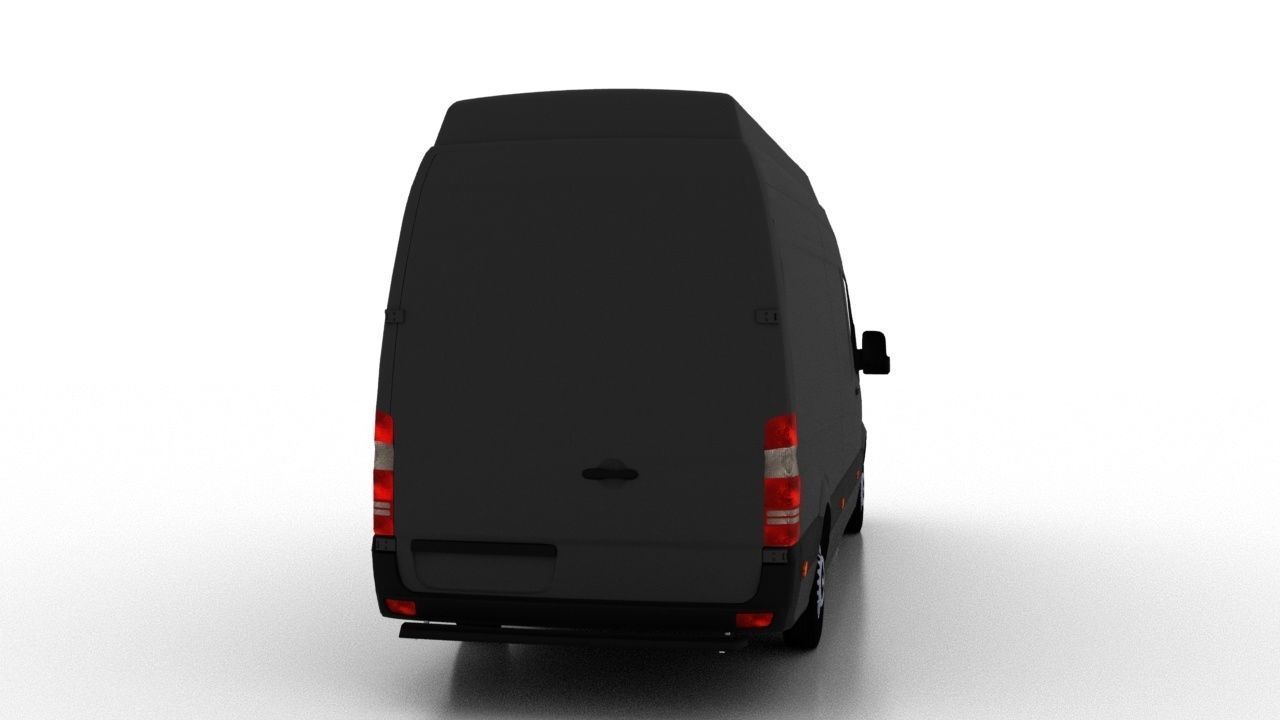 Mercedes Benz Sprinter L3H3 2015 Cargo UK 3D model | CGTrader