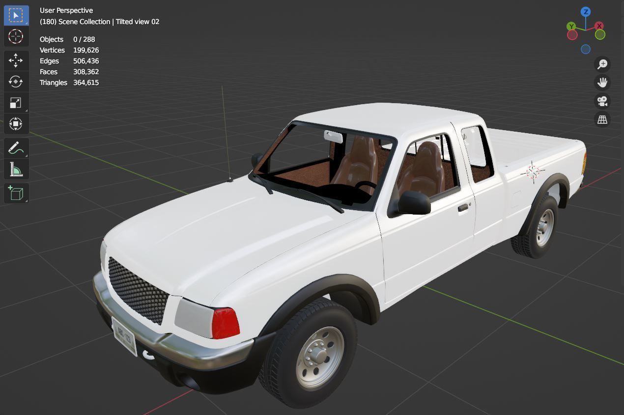 King Cab 3D model | CGTrader
