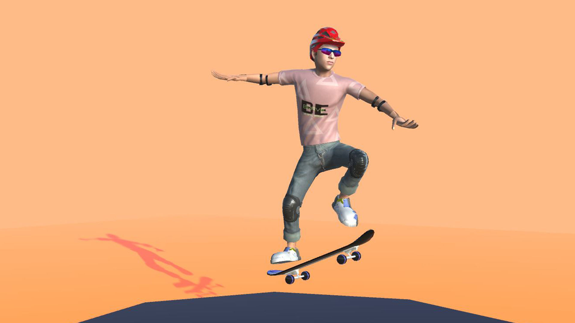 Skate Boards Actions 2 3D model animated rigged | CGTrader