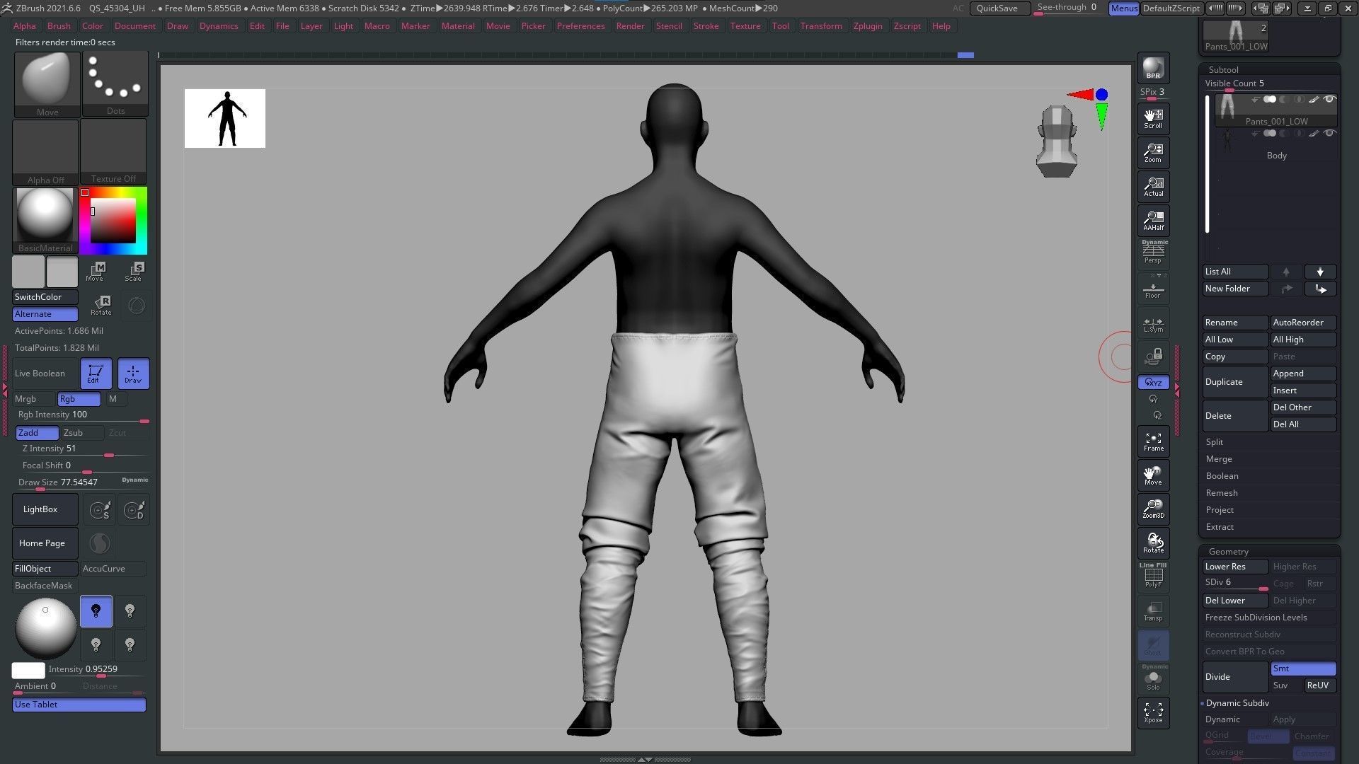 3D model Medieval clothing Pants 001 DIGITAL ARMOR GAME ASSETS VR / AR ...