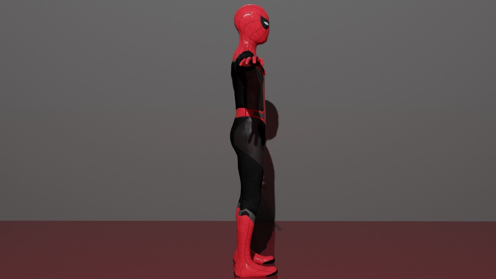Spider Man Mcu 3d Model Rigged Cgtrader