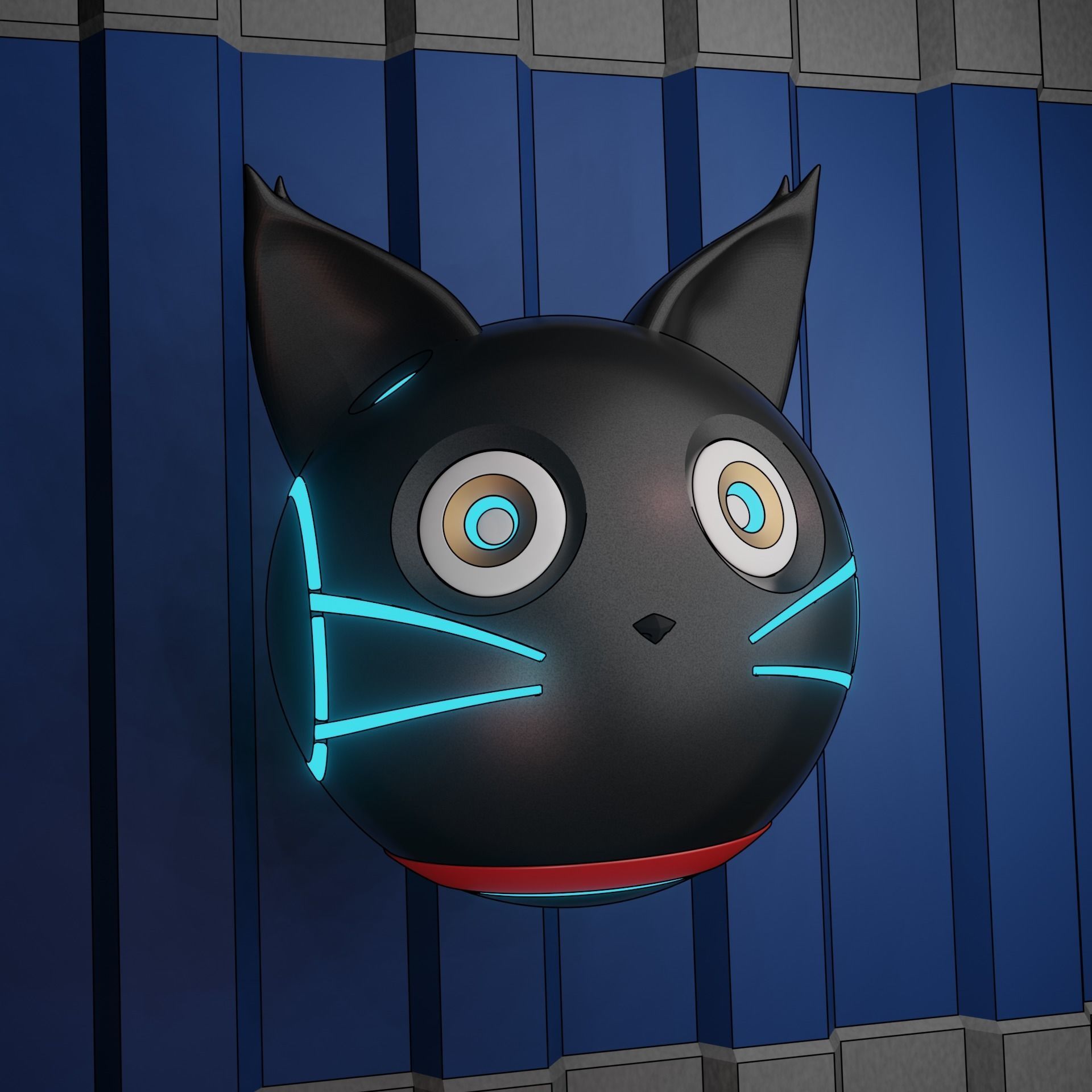 Hi-Fi RUSH BALL 808 Cat for 3d print 3D model 3D printable | CGTrader