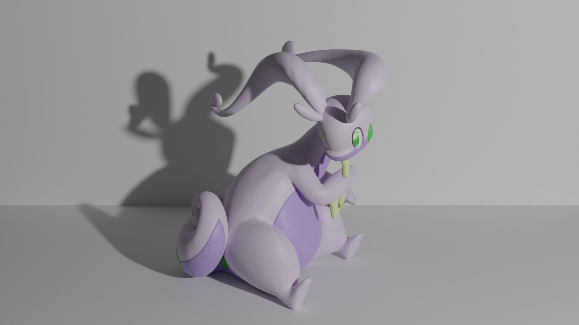 Goodra pokemon 3D print model 3D model 3D printable | CGTrader
