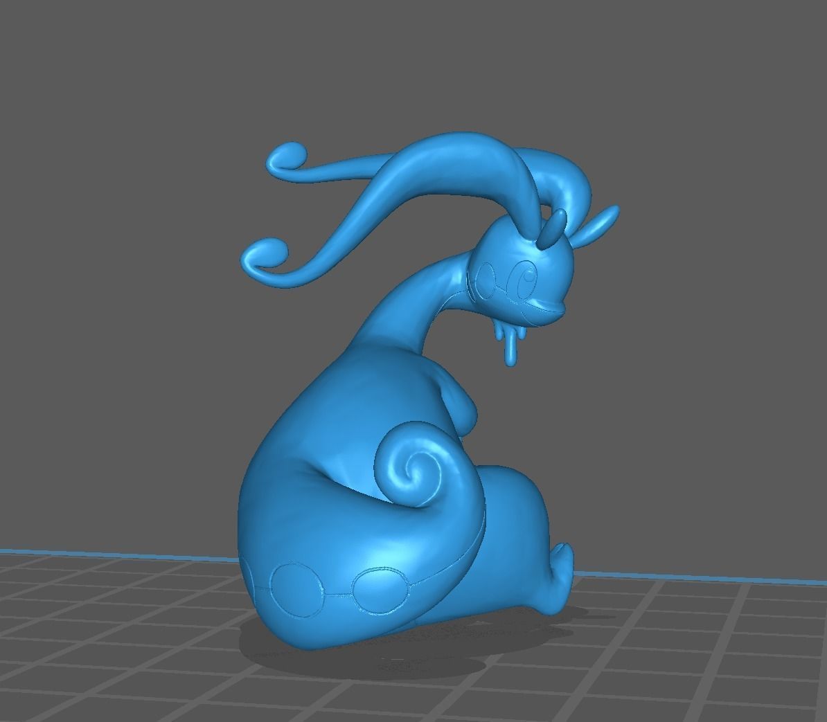 Goodra pokemon 3D print model 3D model 3D printable | CGTrader