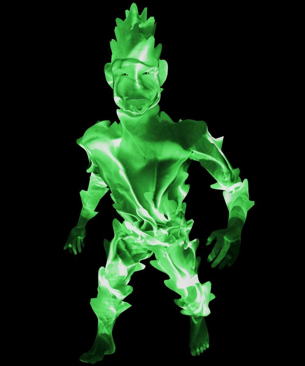 Fire Ghost Collection VR / AR / low-poly | CGTrader