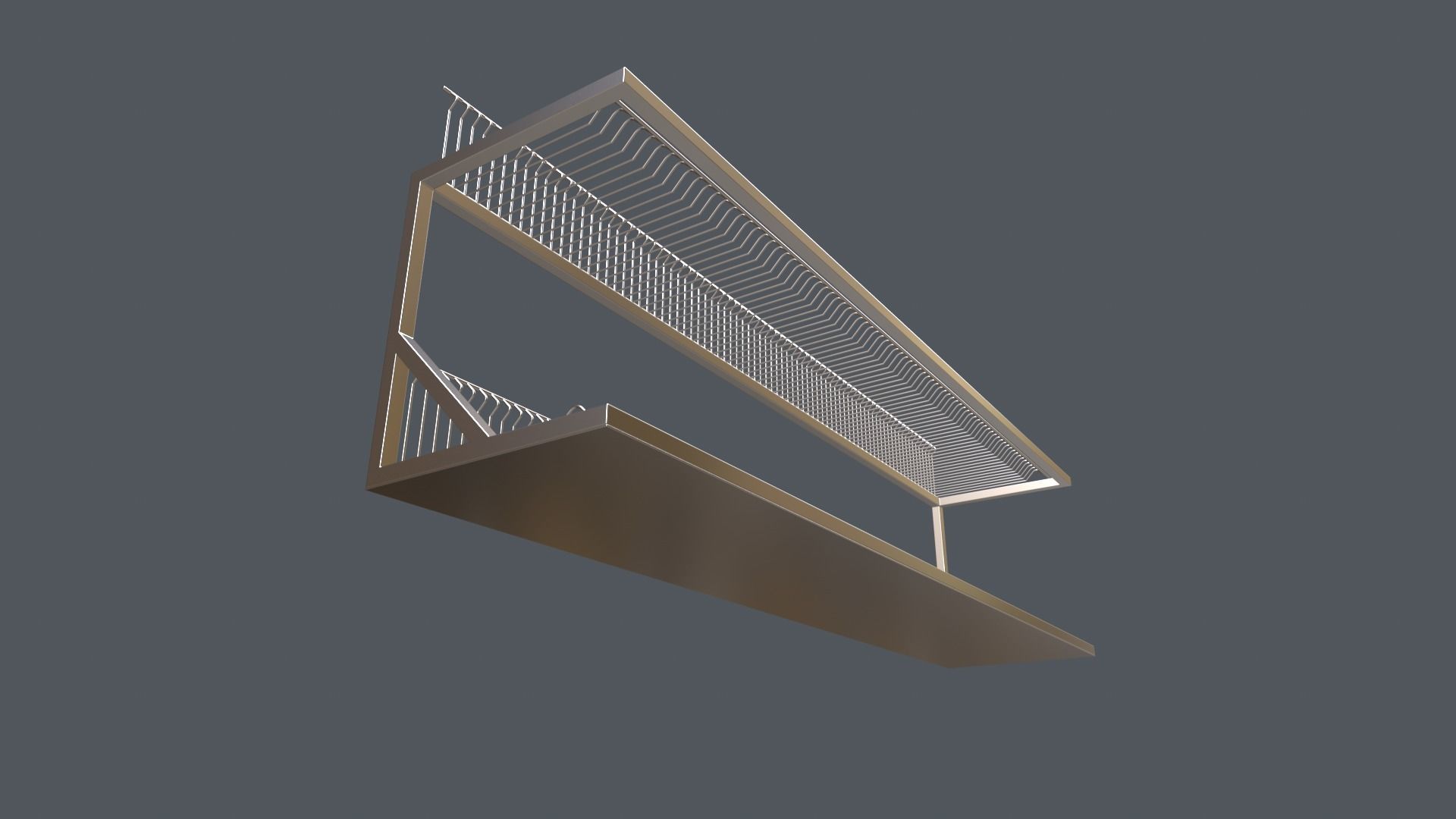 3D model Dish Drying Racks VR / AR / low-poly | CGTrader
