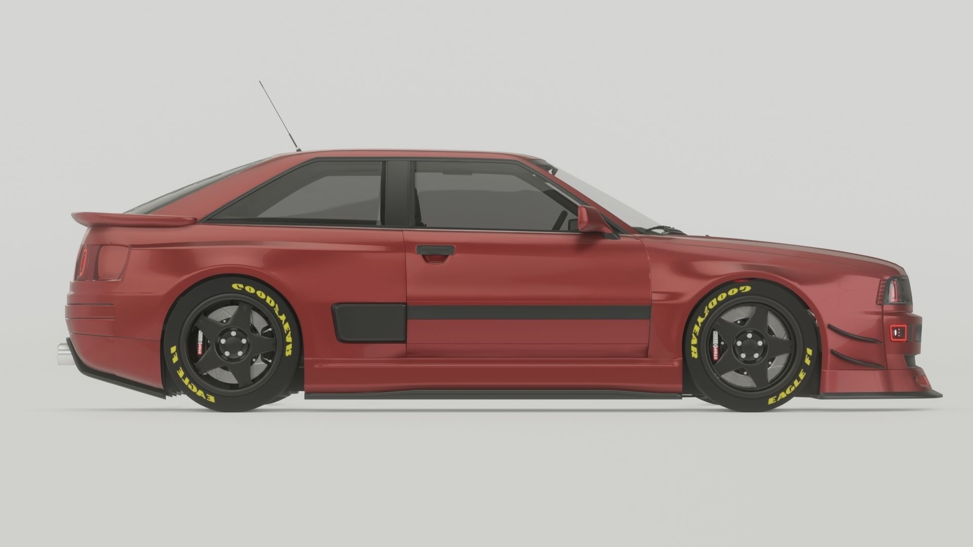 Audi A2 Widebody Kit 3D model | CGTrader
