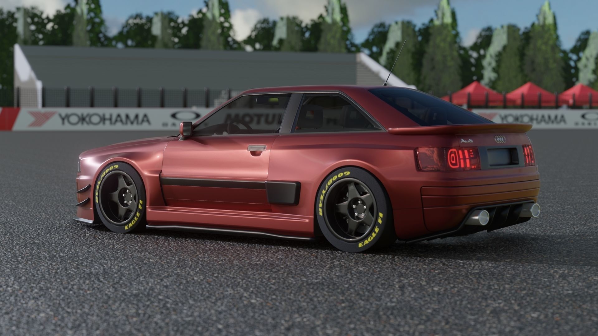 Audi A2 Widebody Kit 3D model | CGTrader