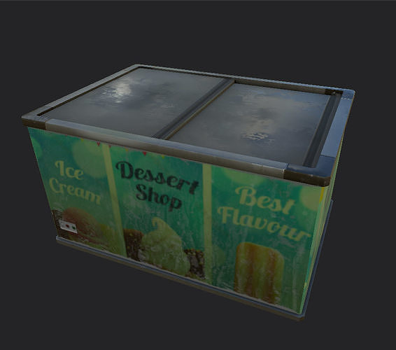 3D model Deep Freezers VR / AR / low-poly | CGTrader