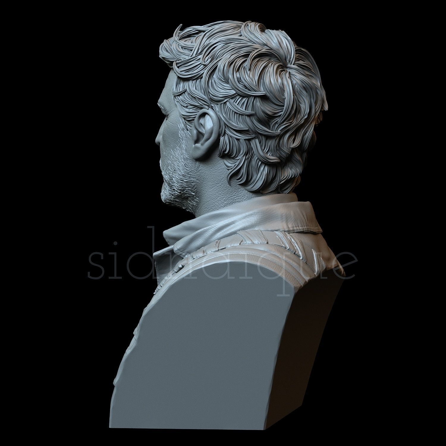 Pedro Pascal as Joel Miller 3D model 3D printable | CGTrader