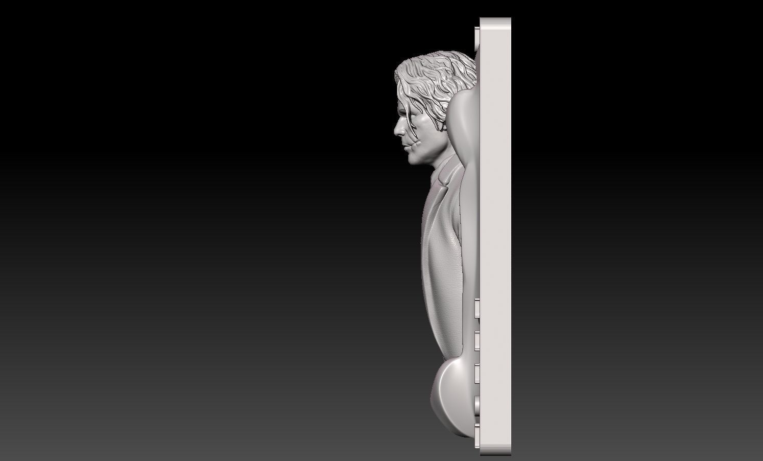 Joker-Heath Ledger 3D model 3D printable | CGTrader