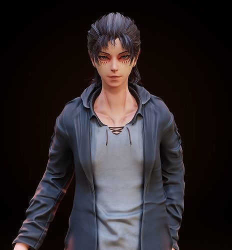 3D model Eren Yeager VR / AR / low-poly | CGTrader