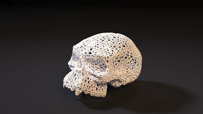 Guldan Skull 3D model 3D printable | CGTrader