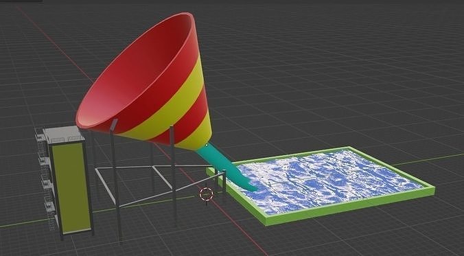 Cone Slide 3D model | CGTrader