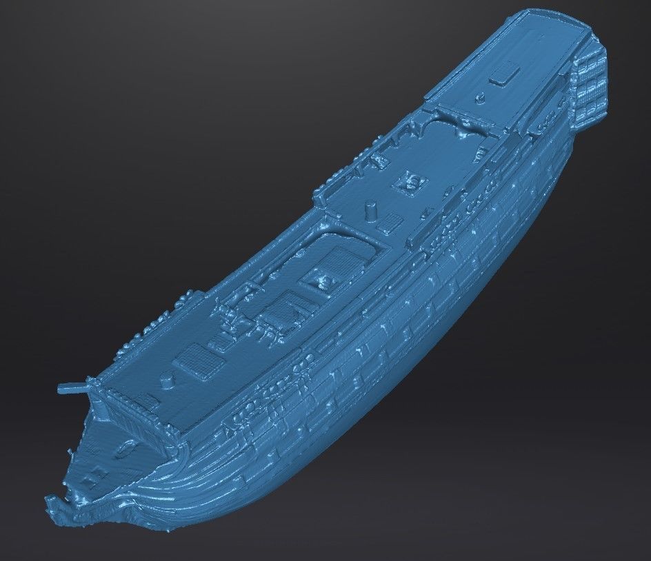 HMS Victory Battleship Model 3D Scan 3D model 3D printable | CGTrader