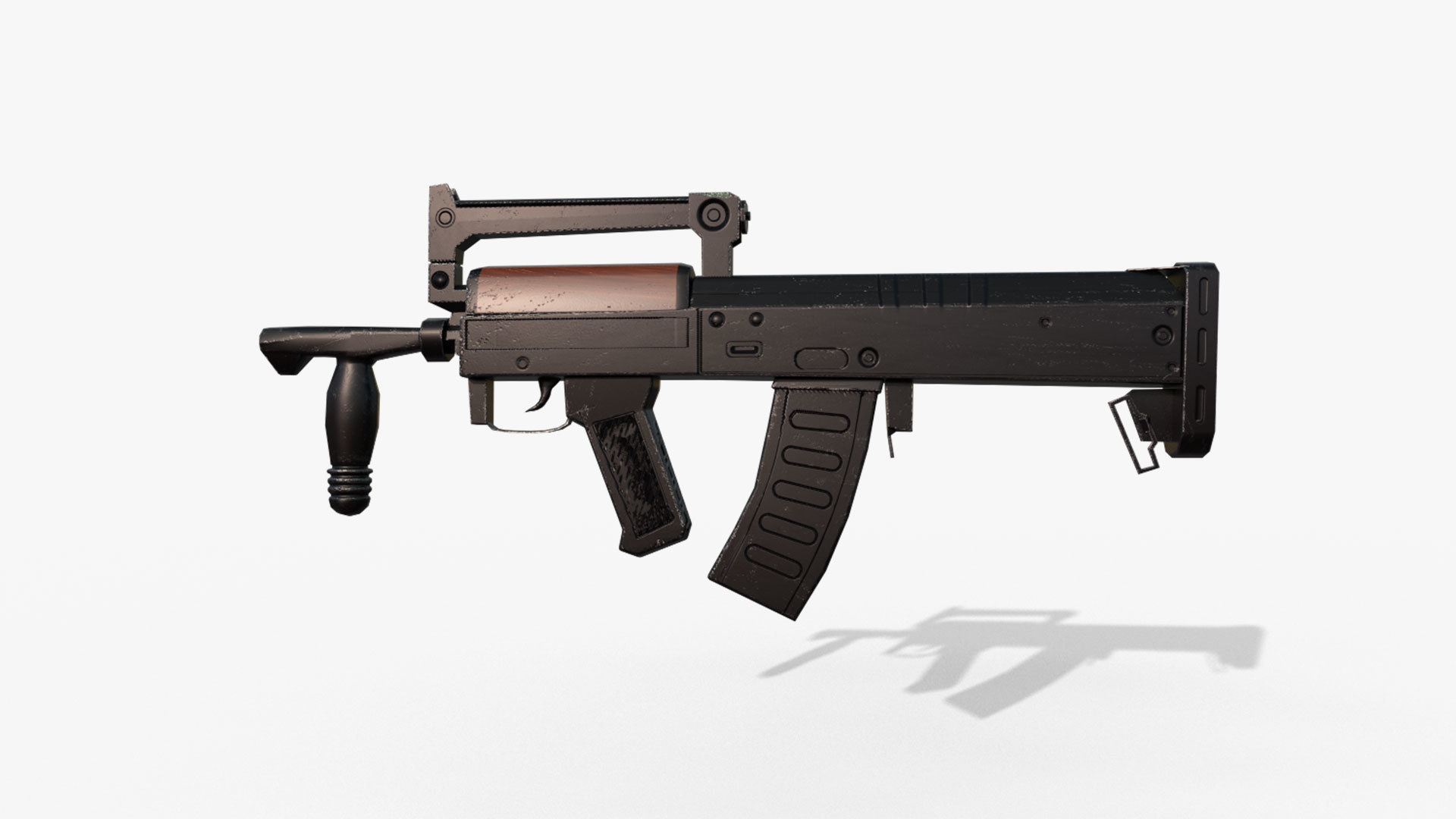 3D model Groza Rifle VR / AR / low-poly | CGTrader