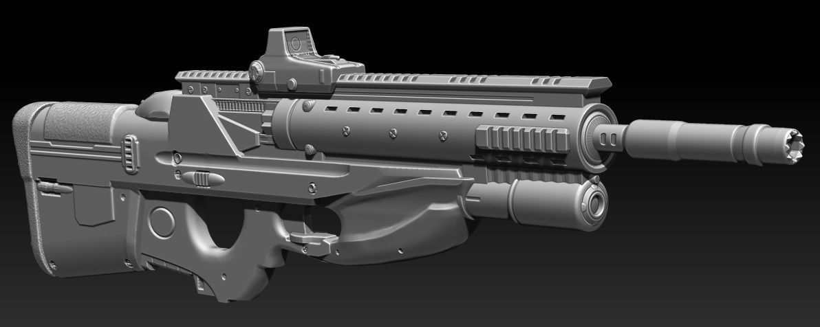 SciFi Weapons Locker and guns 3D model 3D printable | CGTrader