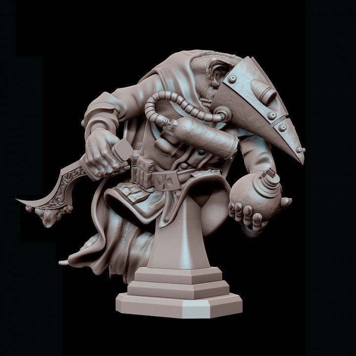 FANTASY WWII REICH RATMAN POISONER VERSION 3D model 3D printable | CGTrader