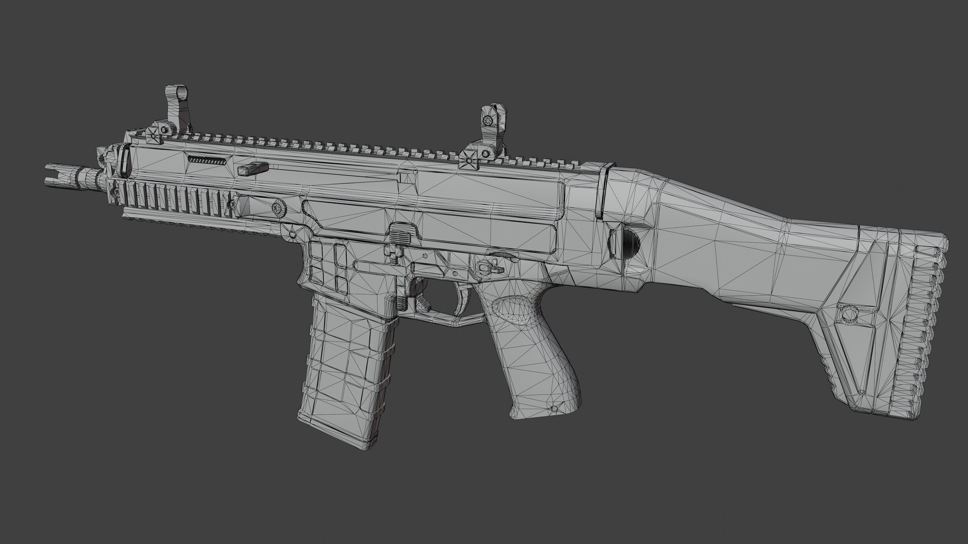 3D model CZ Bren 2 NATO VR / AR / low-poly | CGTrader