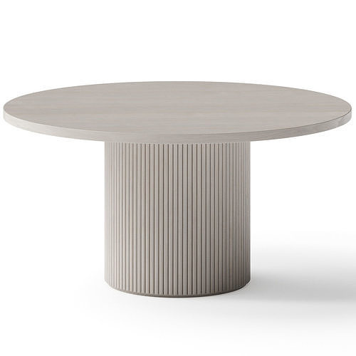 Lulu and Georgia Rutherford Round Dining Table 3D model | CGTrader