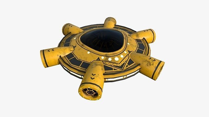 Alien Spacecraft Models