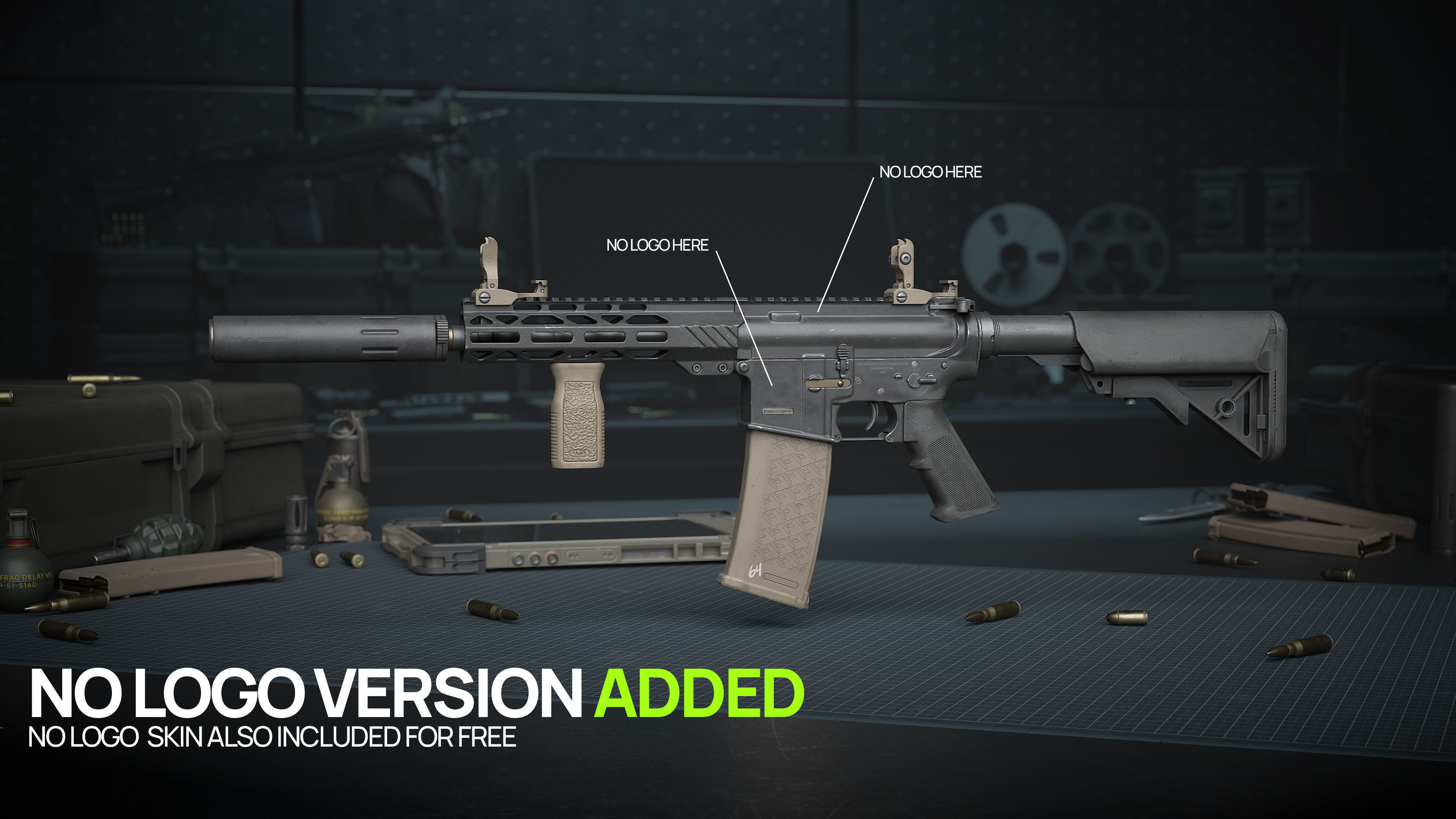 3D model AR15 HoloSight AimPoint VR / AR / low-poly | CGTrader