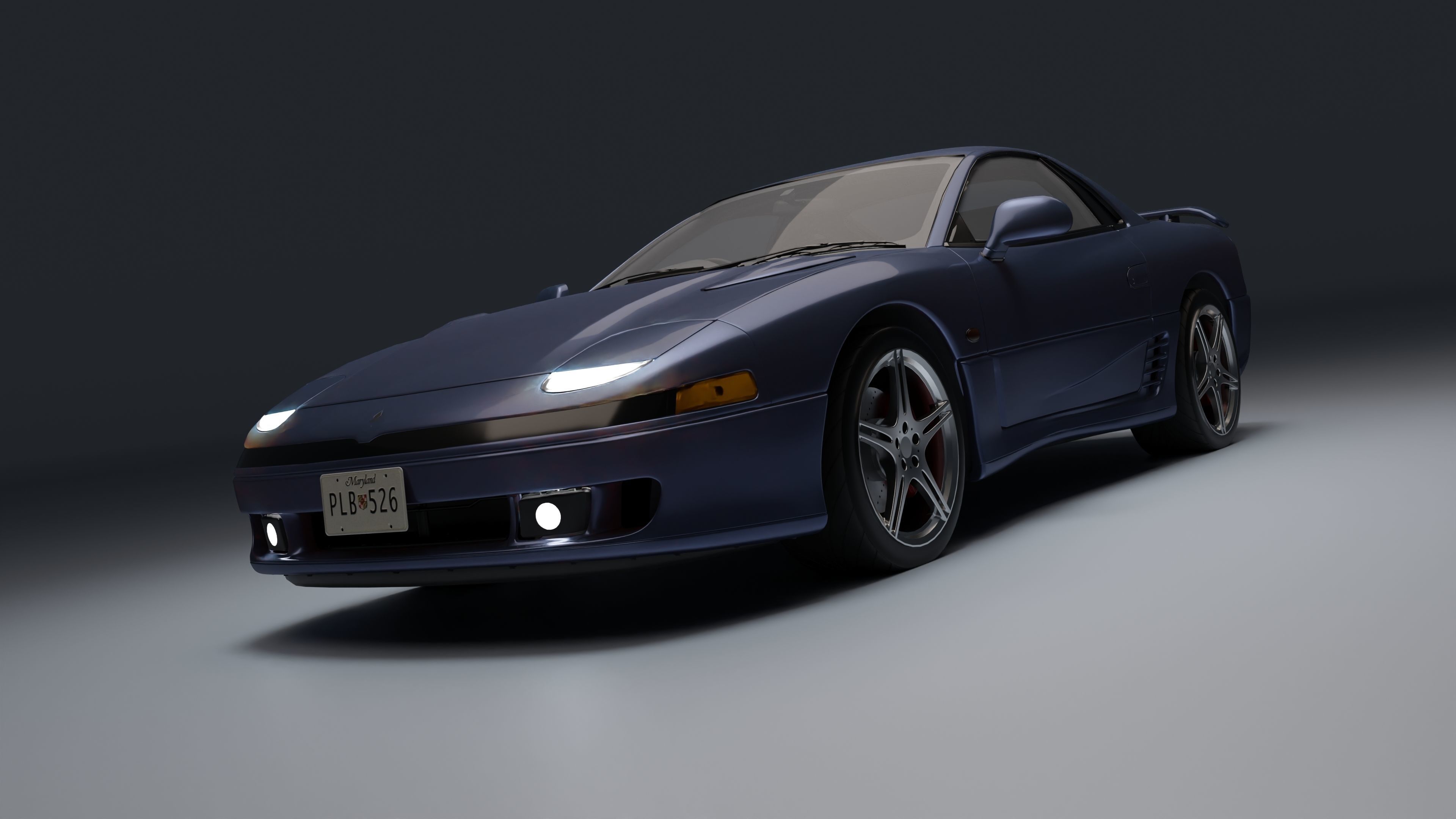 Mitsubishi 3000gt 3D model | CGTrader