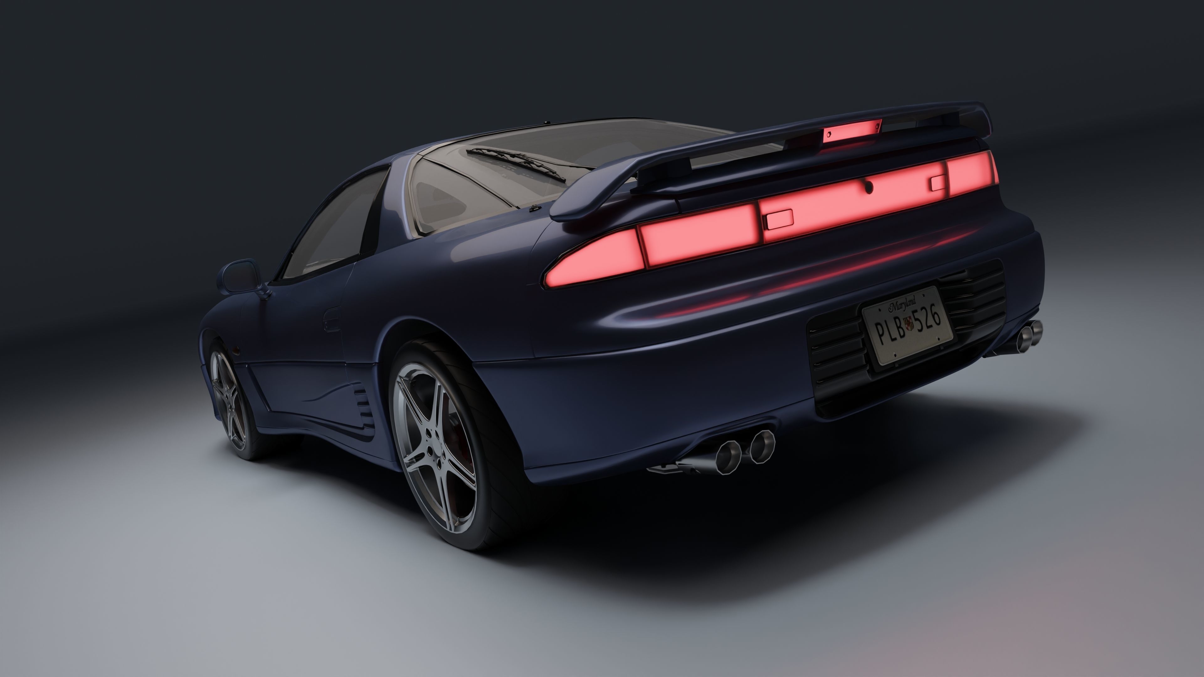 Mitsubishi 3000gt 3D model | CGTrader