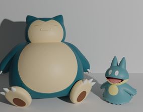 Munchlax 3D Models | CGTrader