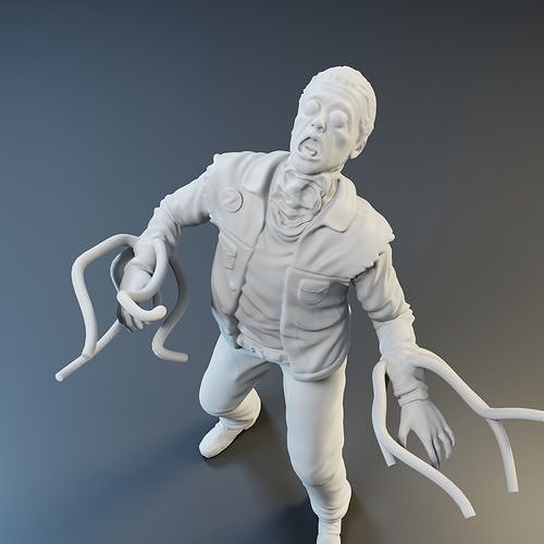 Palmer from The Thing 3D model 3D printable | CGTrader