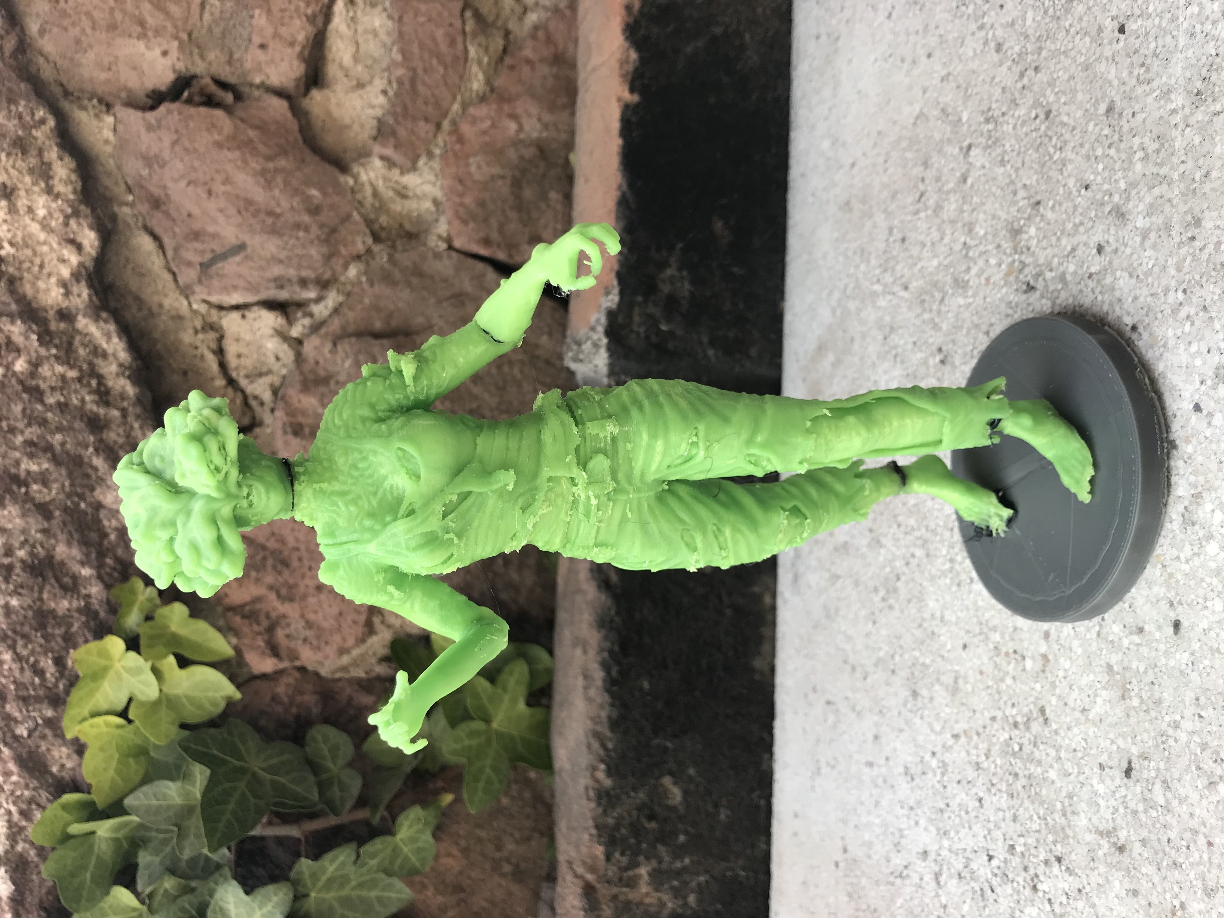 Female Clicker Sculpture 3D model 3D printable | CGTrader