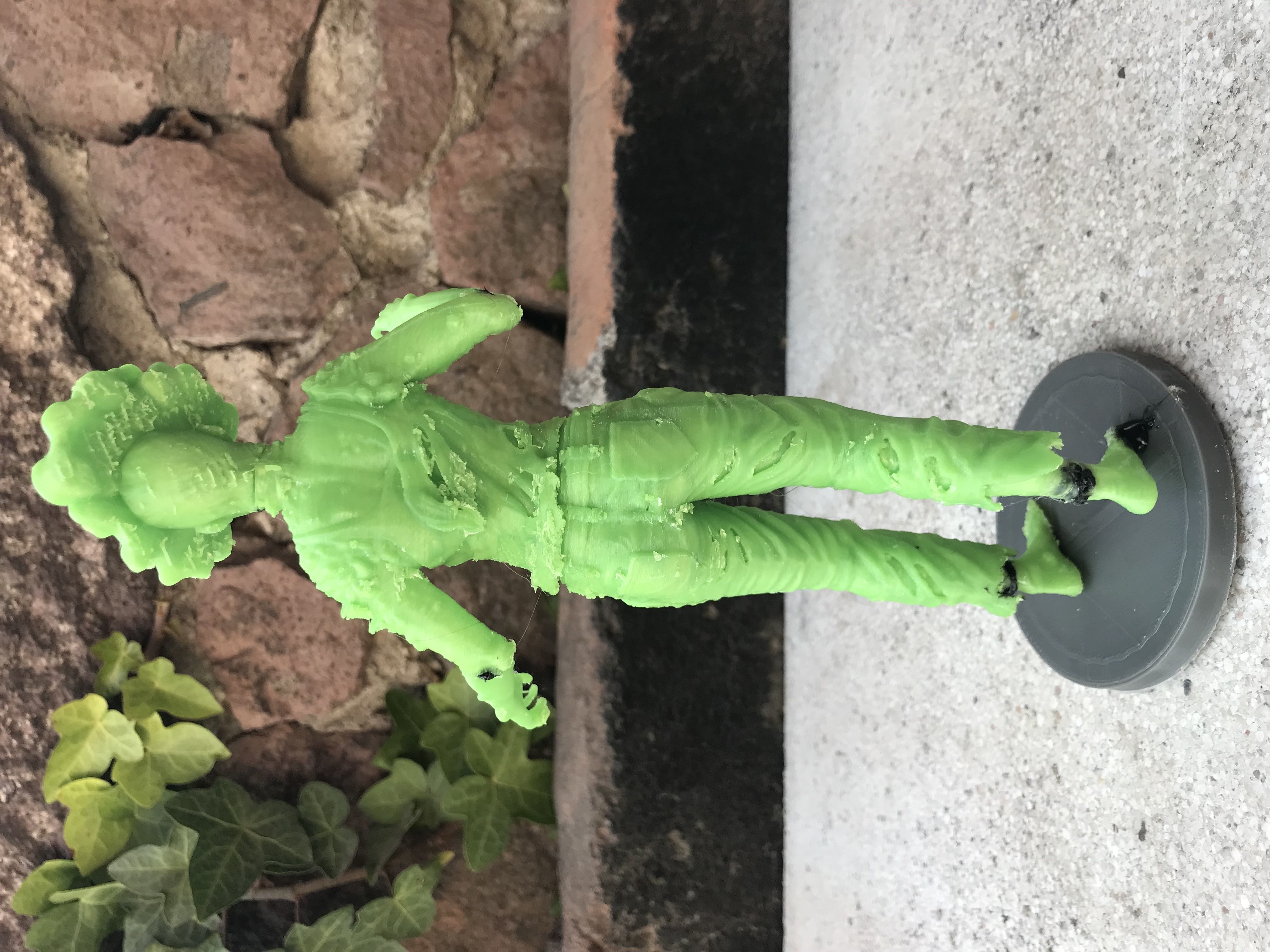 Female Clicker Sculpture 3D model 3D printable | CGTrader