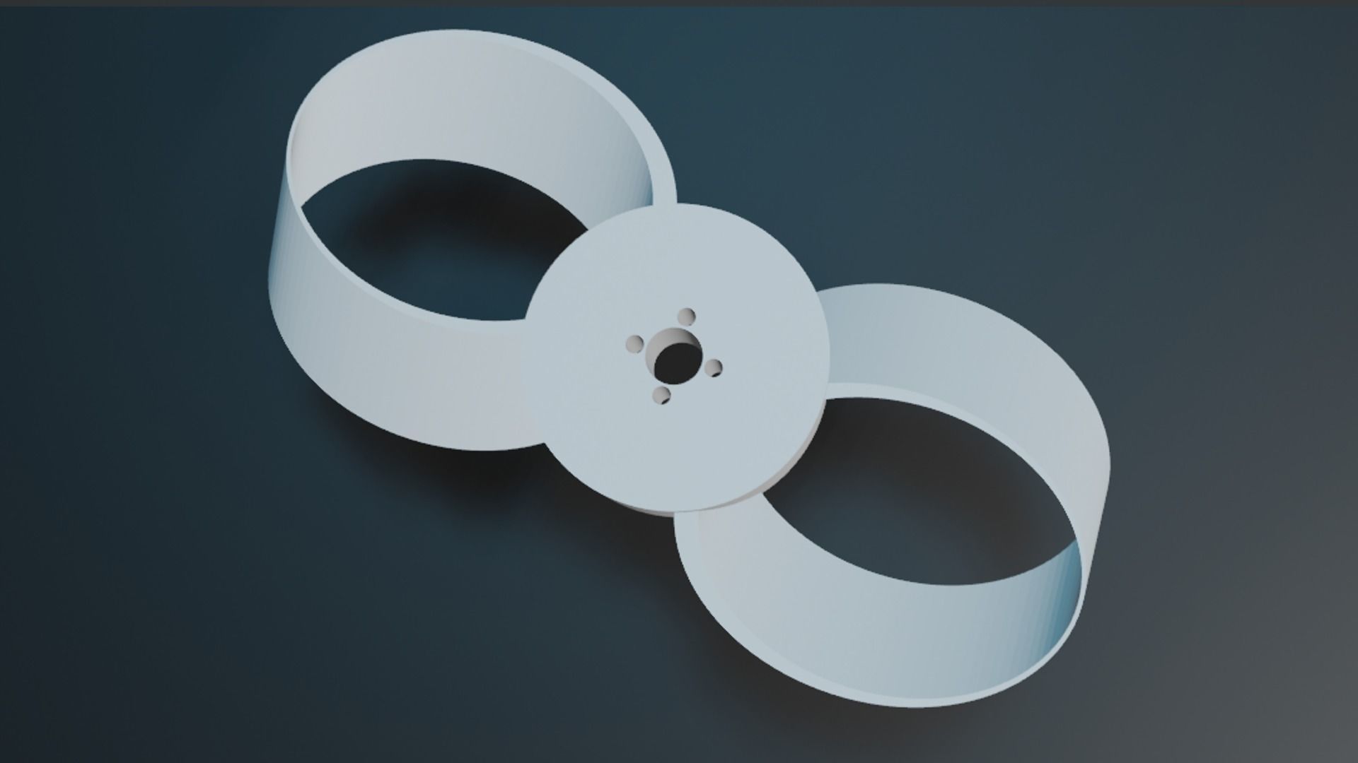 Toroidal Propeller 3D model 3D printable | CGTrader