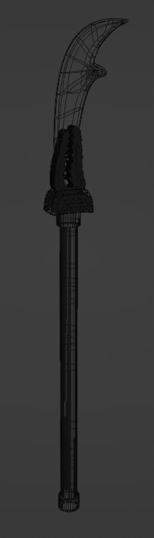 Woldo - Korean Moon Glaive free 3D model 3D printable | CGTrader