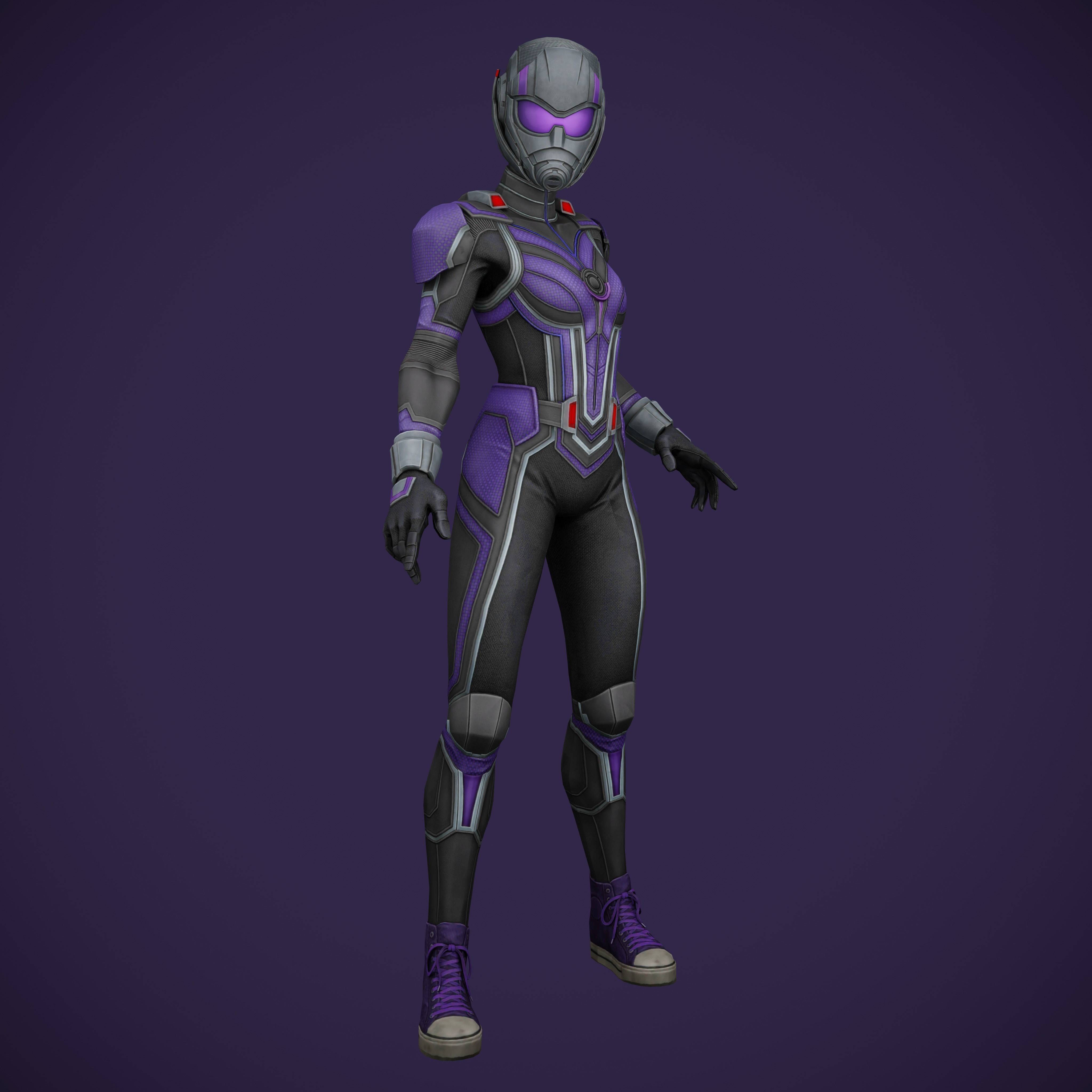 3D model Cassie Lang MCU Game Ready VR / AR / low-poly | CGTrader