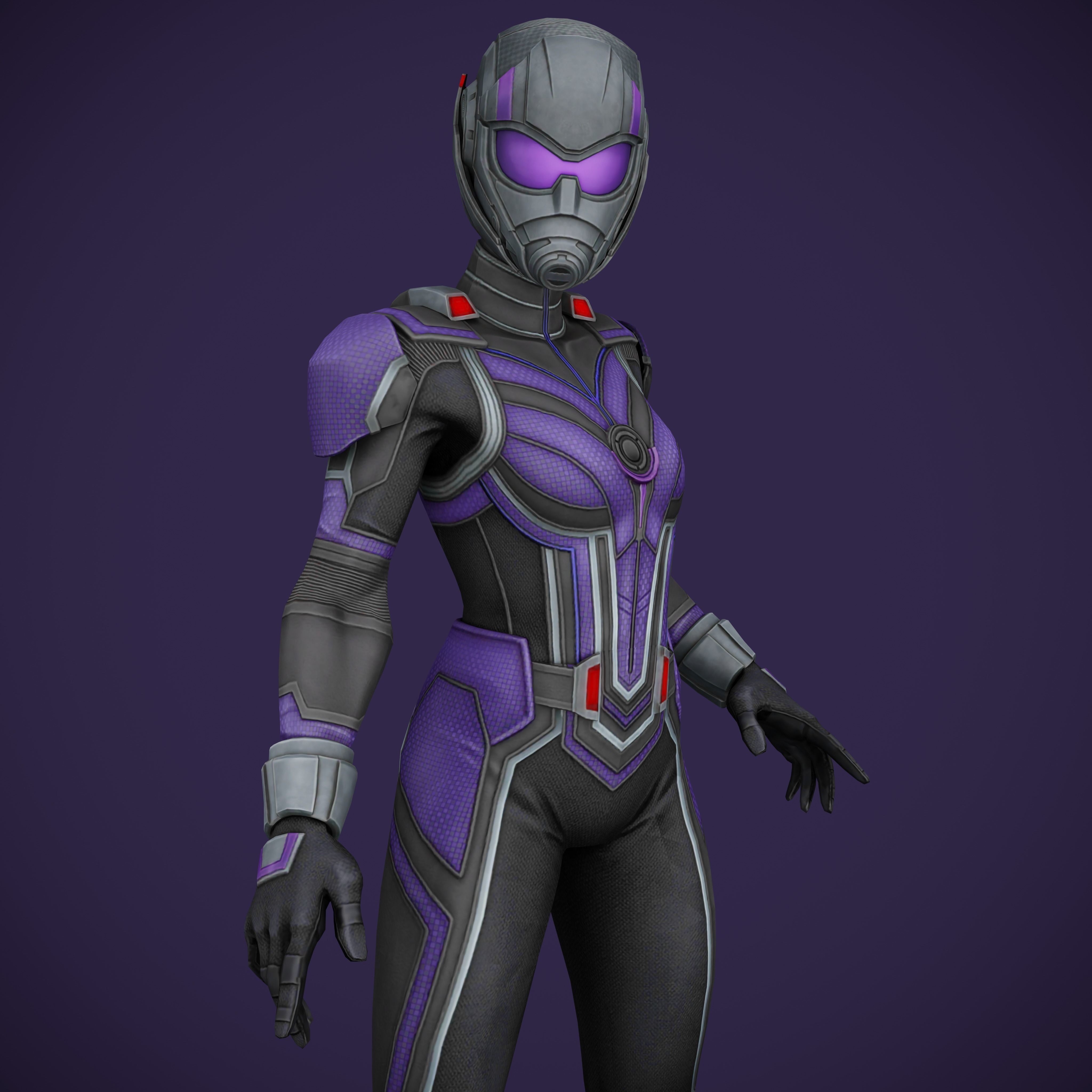 3D model Cassie Lang MCU Game Ready VR / AR / low-poly | CGTrader