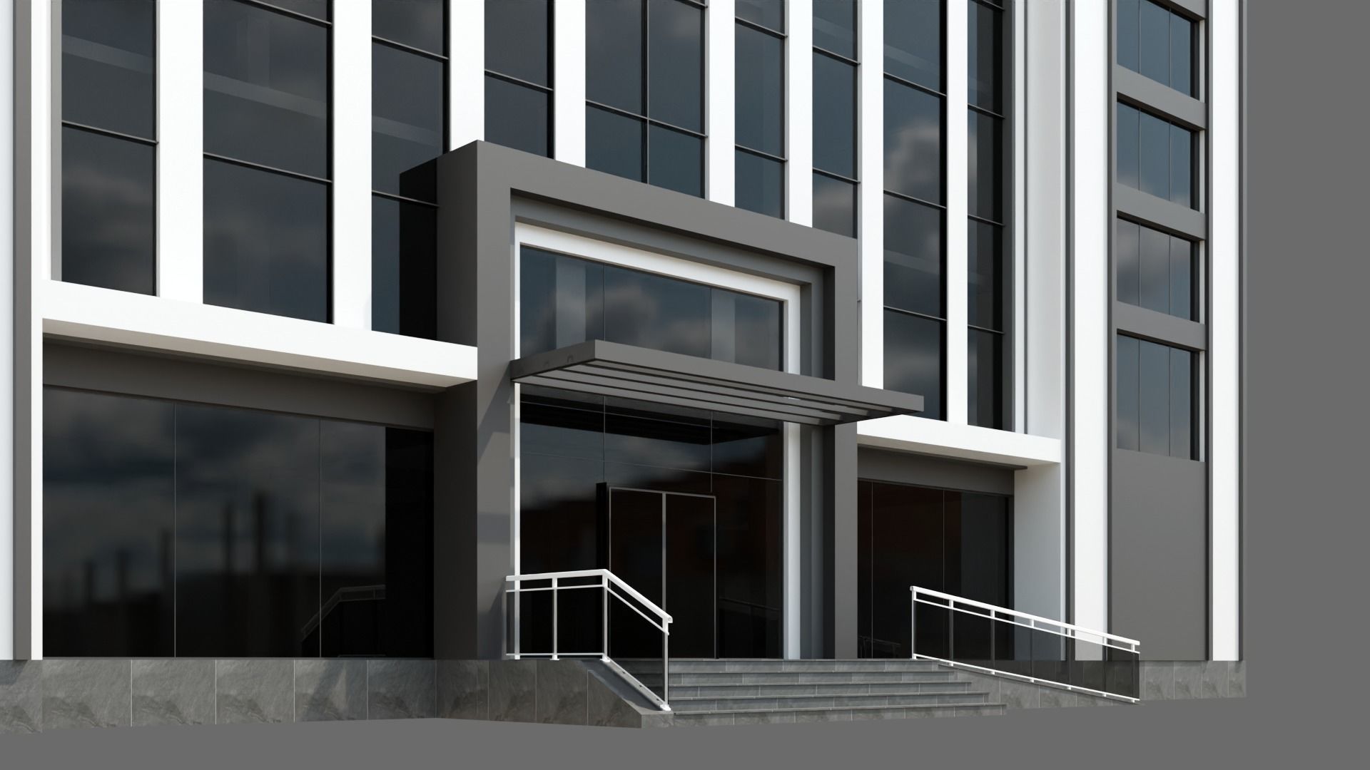 Office Building ID046 3D model | CGTrader