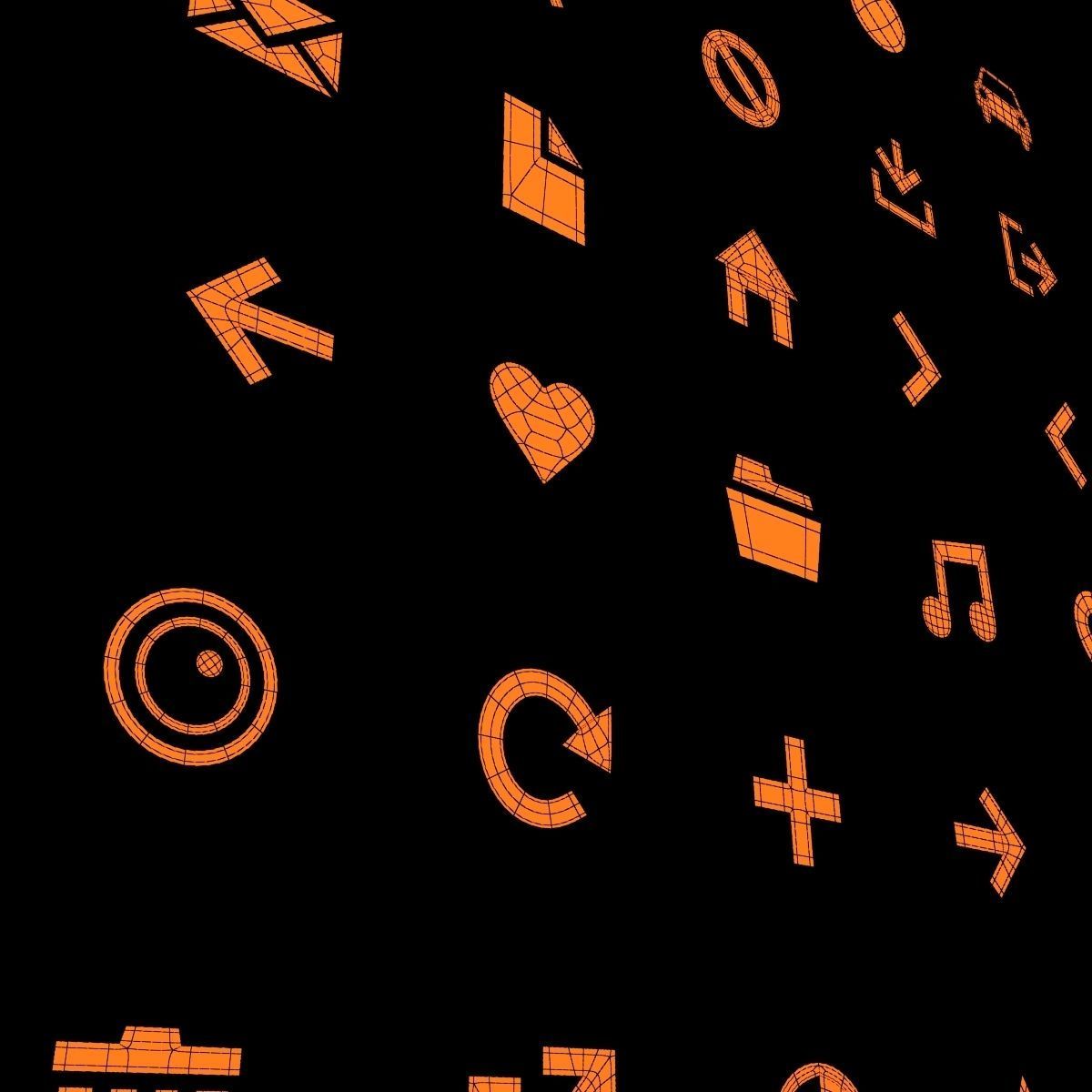 Symbols part n1 3D model | CGTrader