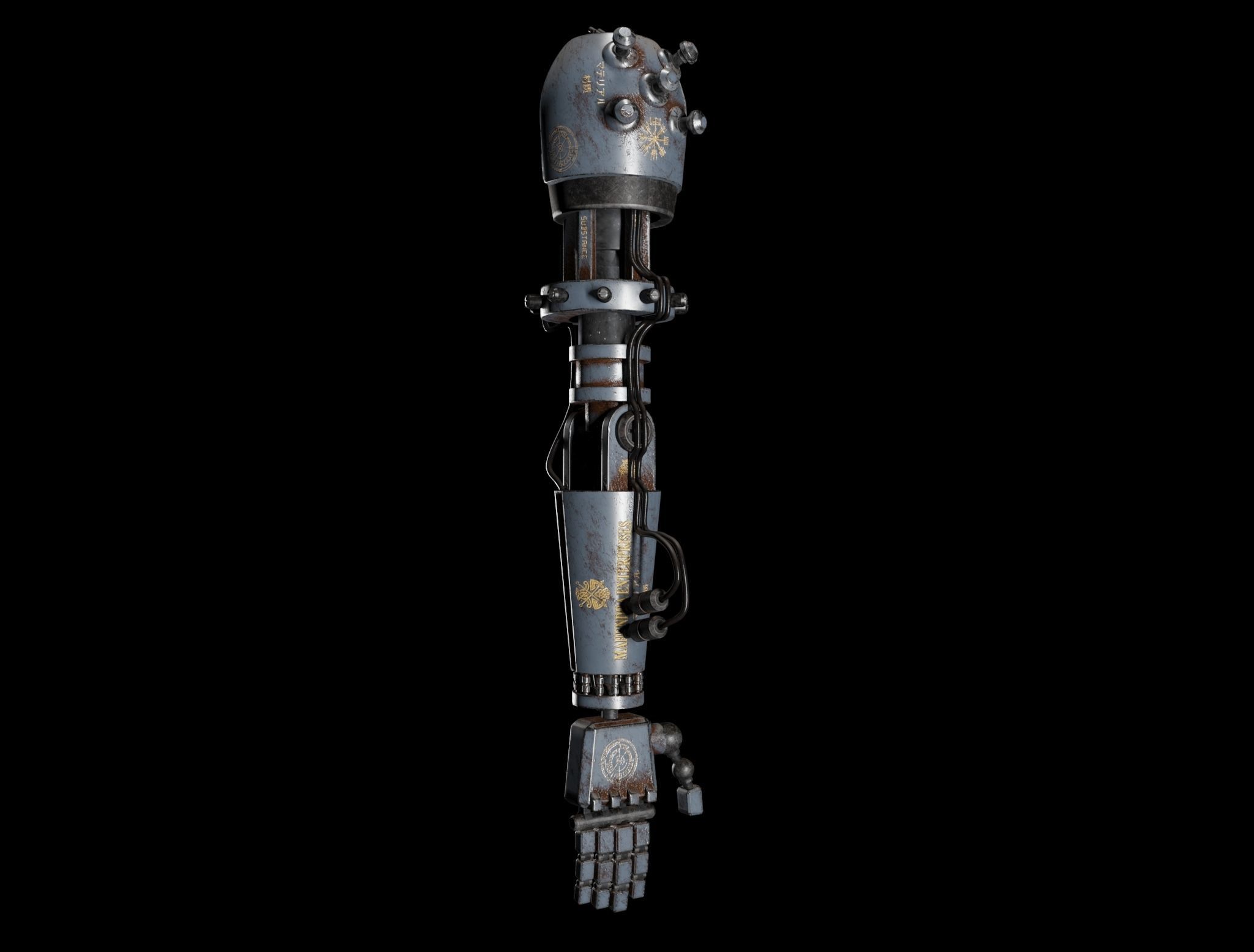 Robot Hand free VR / AR / low-poly 3D model | CGTrader