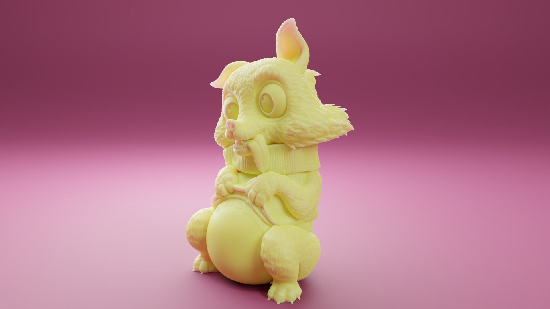 Perrito from puss in boots 2 3D model 3D printable | CGTrader