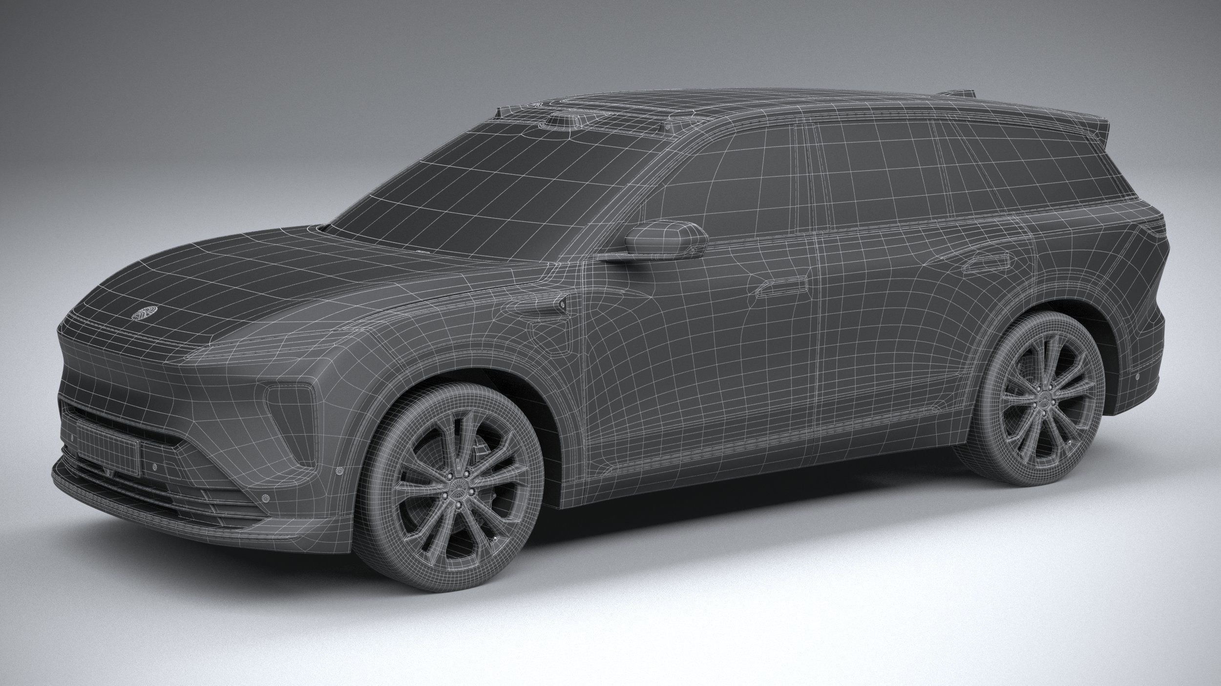 NIO ES8 2023 3D model | CGTrader