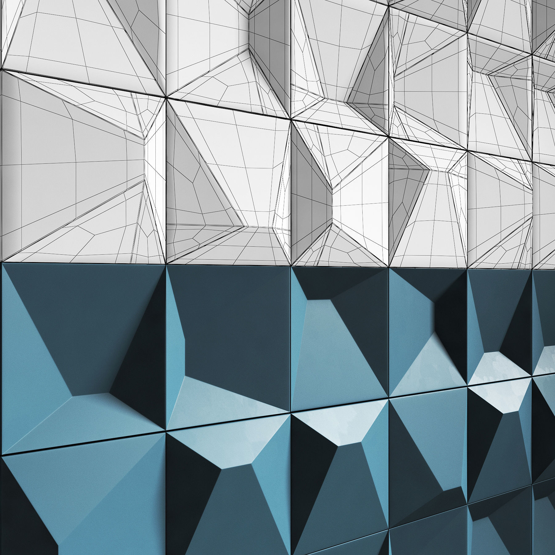 3D WALL PANEL 3D model | CGTrader